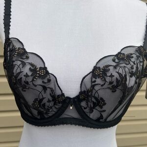 Gossard | Intimates & Sleepwear | Nwt Gossard Black Vip Taboo Non ...